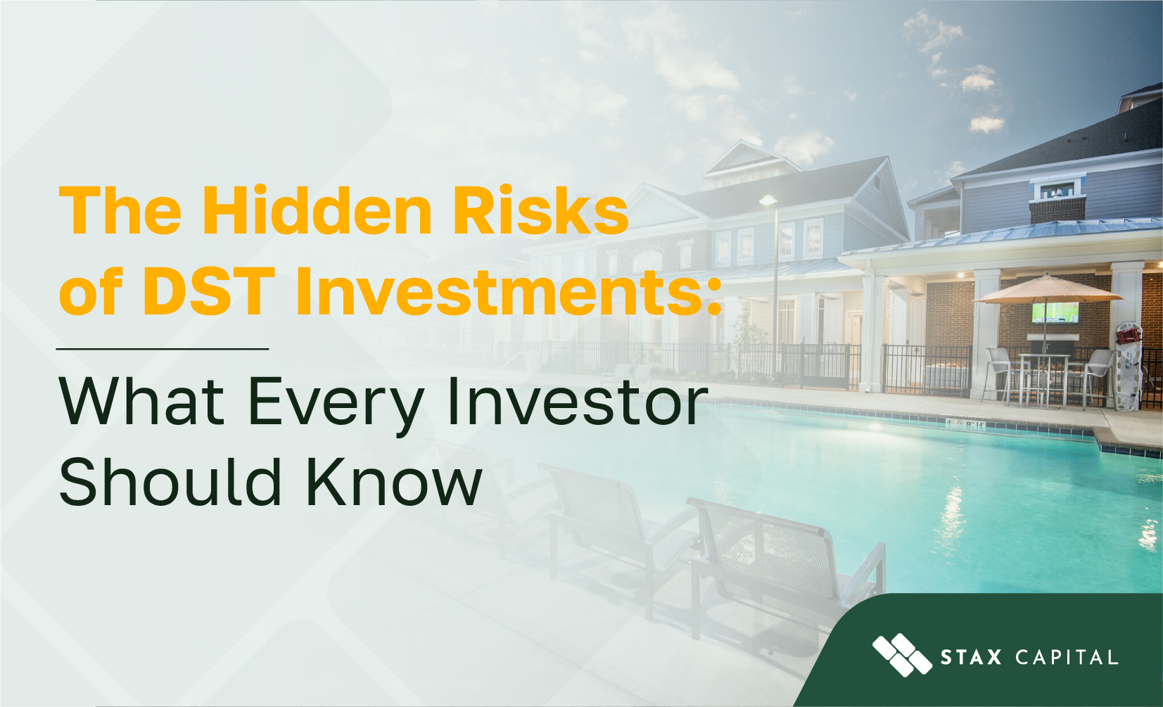 Understanding the Risks of Delaware Statutory Trust (DST) Investments